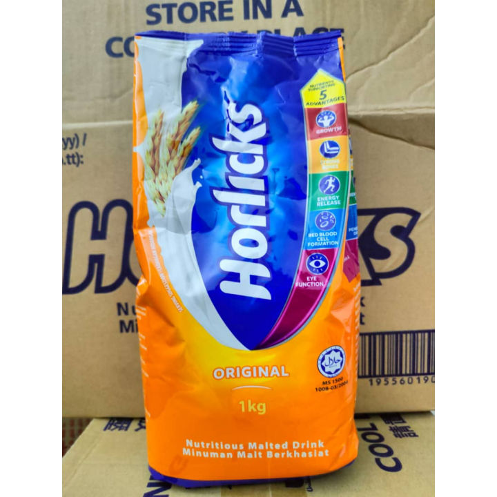 Horlicks Original Nutritious Malted Drink (900g) | Lazada