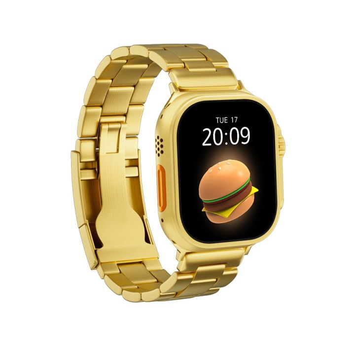 New Ultra Gold 24K Gold Edition-Narrow Bezel Full Screen Smart Watch ...