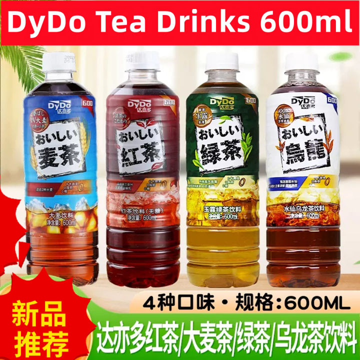 [Japan Heat] DyDo Barley Tea Drink 600ml Black Tea / Oolong / Green Tea 日本达亦多大麦茶红茶饮料麦香清淡无糖0脂饮品 ...