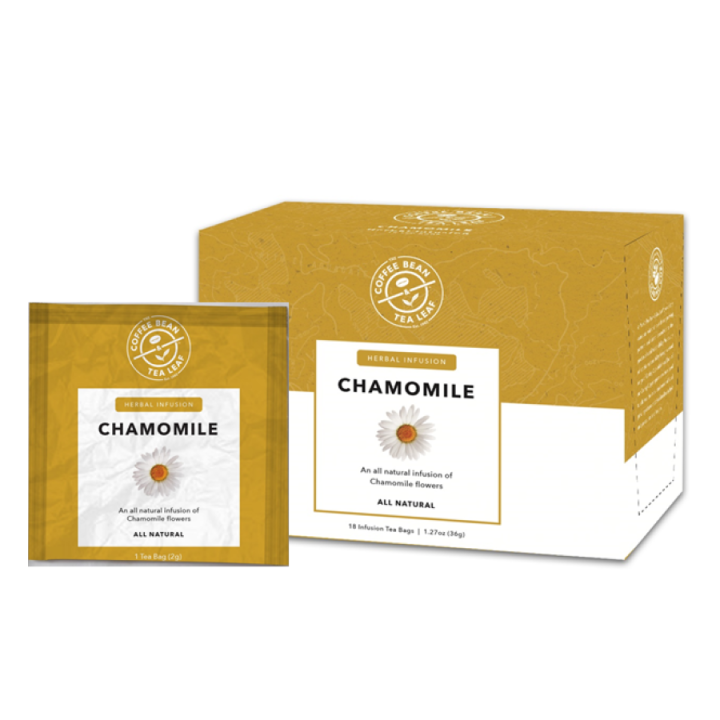 The Coffee Bean & Tea Leaf Fresh Leaf Tea Chamomile Teabags 12g x 18 | Lazada PH
