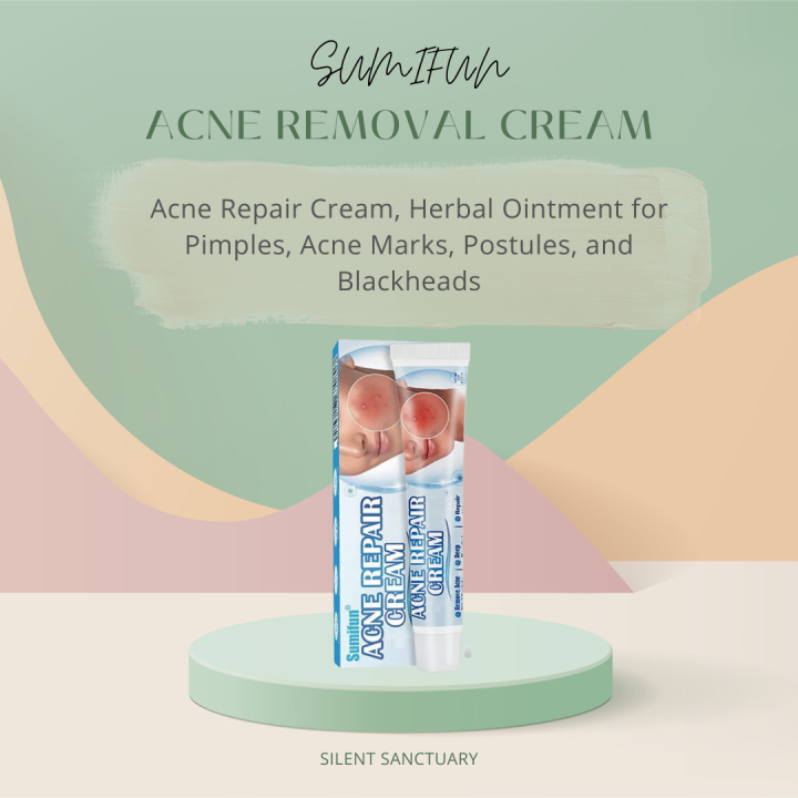 Sumifun Acne Repair Cream Anti Spots Scar Blackhead Treatment Shrink ...
