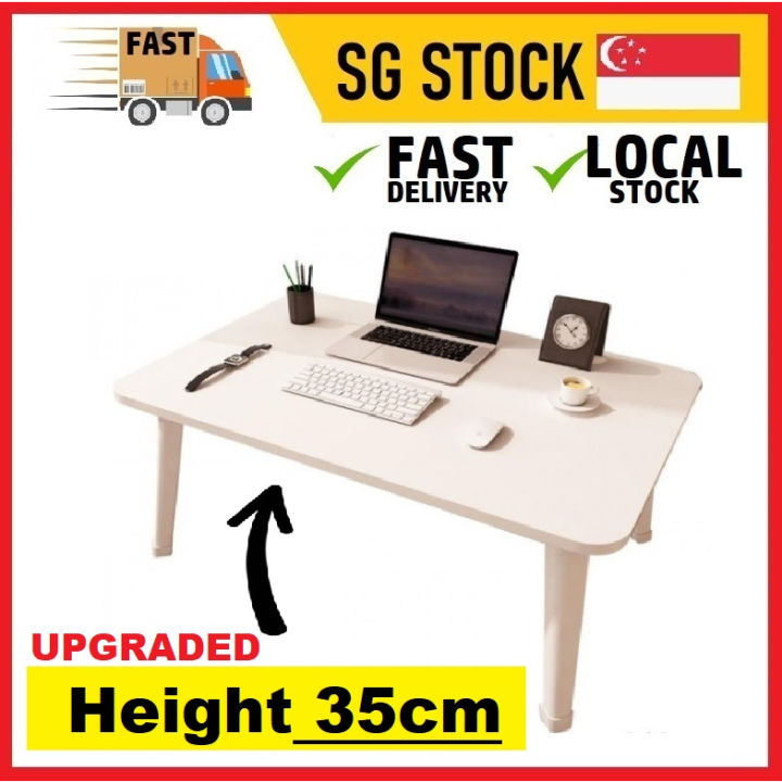 foldable laptop table adjustable study table bed table small table ...