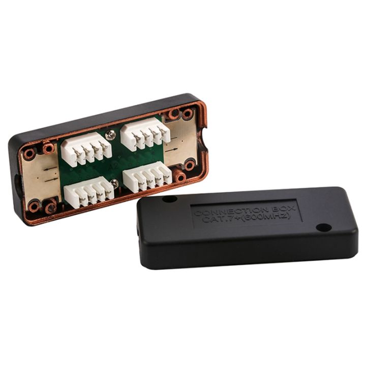 GearForge-Network Adapter CAT7 RJ45 Junction Box, 600MHz Ethernet LAN ...