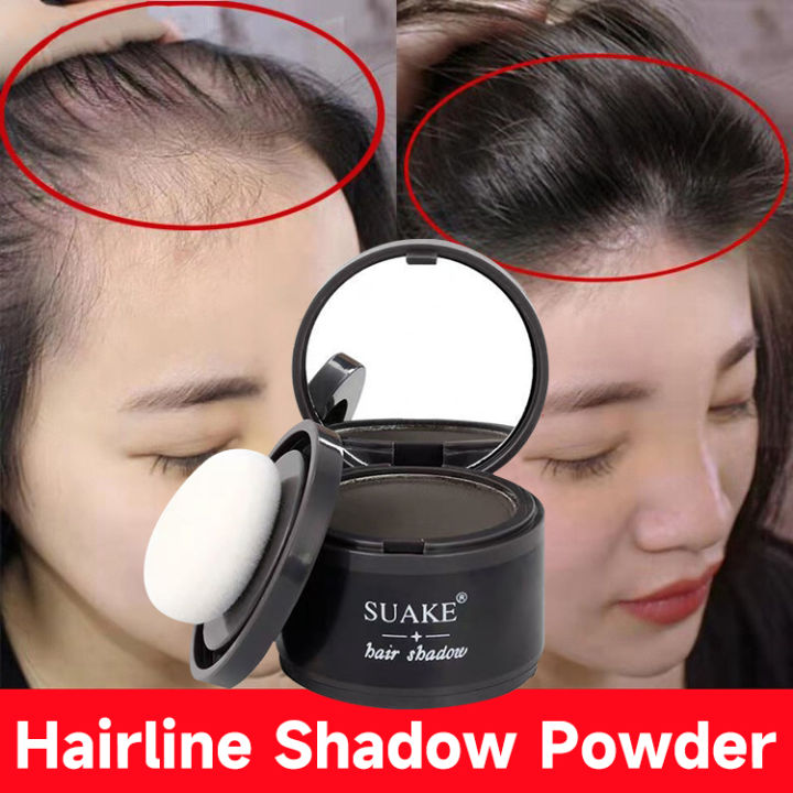 SUAKE Hair Shadow Powder Quick Concealer Hairline Black/Dark Brown ...
