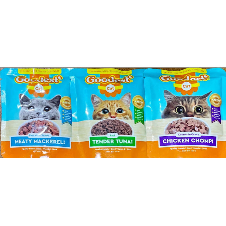 Goodest Cat Wet food in Pouch 85g | Lazada PH