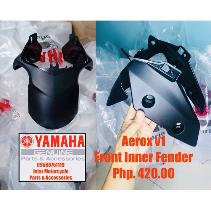 Aerox v1 and Aerox v2 Front fender inner or Patilya / YAMAHA GENUINE ...