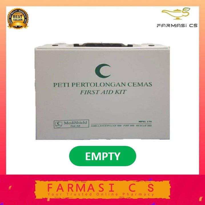 PVC First Aid Box Large Empty MPXL 179 [ FARMASI CS ] | Lazada