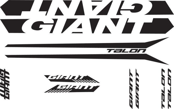 GIANT MTB FRAME DECALS | Lazada PH