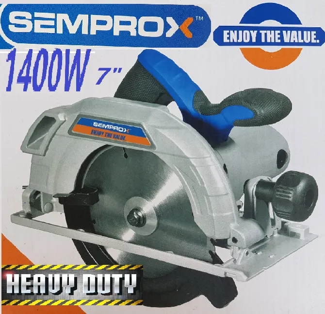 semprox 7" inch wood steel circular saw power tool blade plate cutter ...