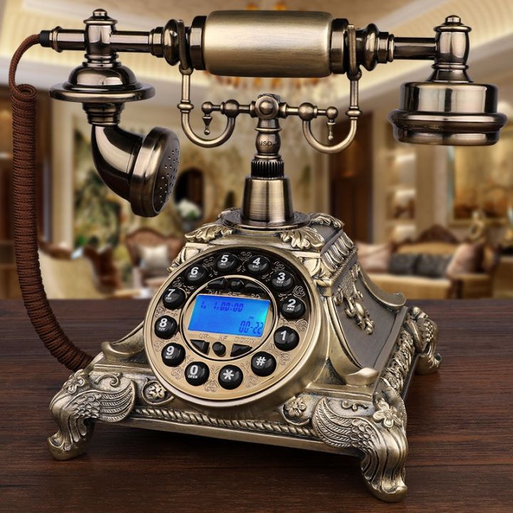 Europe type restoring ancient ways telephone landline home antique ...