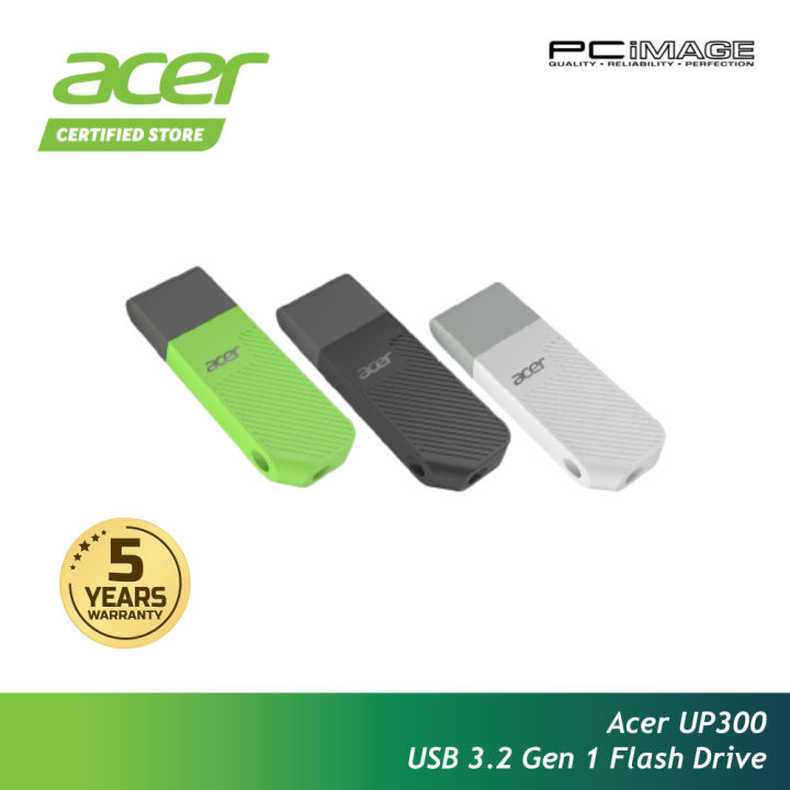 Acer UP300 New-gen USB 3.2 Gen 1 Flash Drive 32GB 64GB 128GB | Lazada