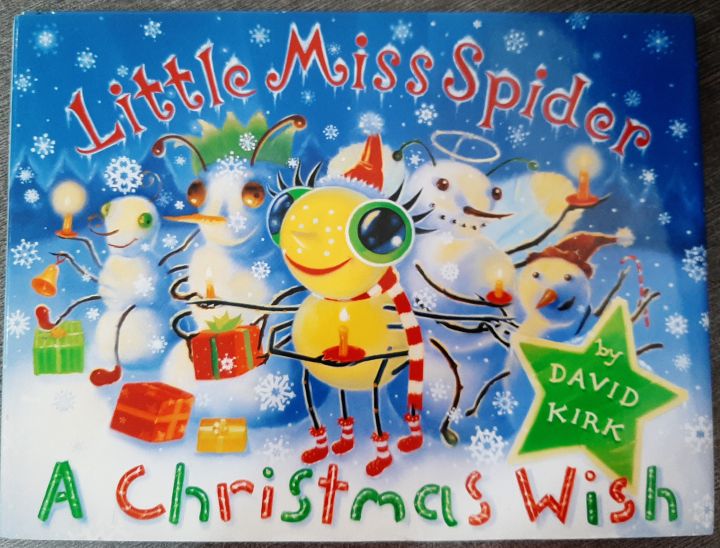 (Preloved Kids Book) LITTLE MISS SPIDER A CHRISTMAS WISH Hard Cover ...