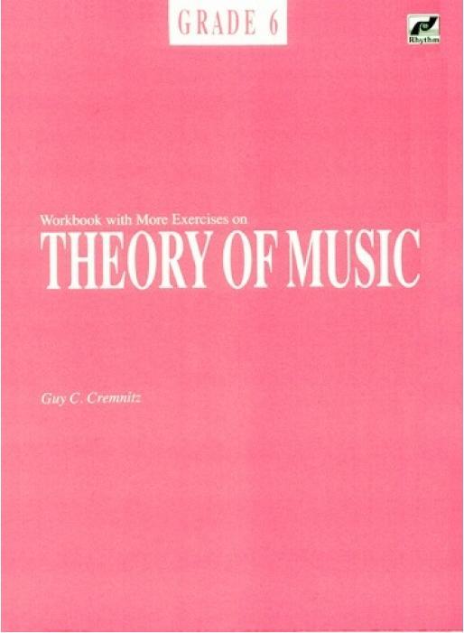 Workbook With More Exercises on Theory of Music Grade 6 / Theory Book ...