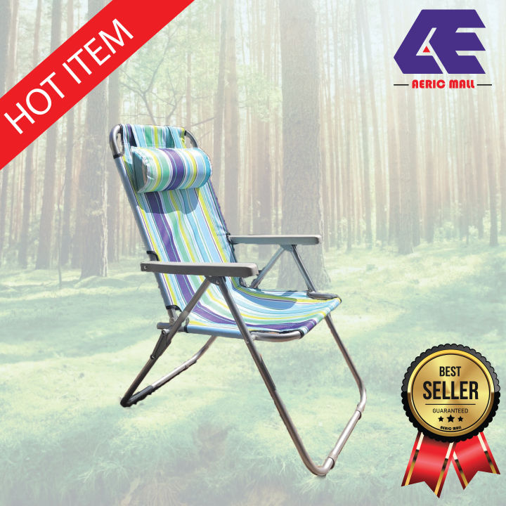 Chilling Chair/ Beach Chair/ Outdoor Portable Foldable Relax Chair Lazy ...