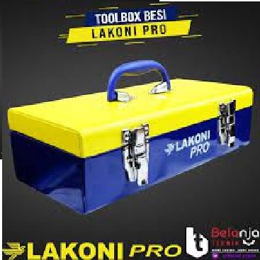 JETJO TOOL Lakoni Pro Tool Box Toolbox 1 Susun Besi 380x185x110 901167 ...