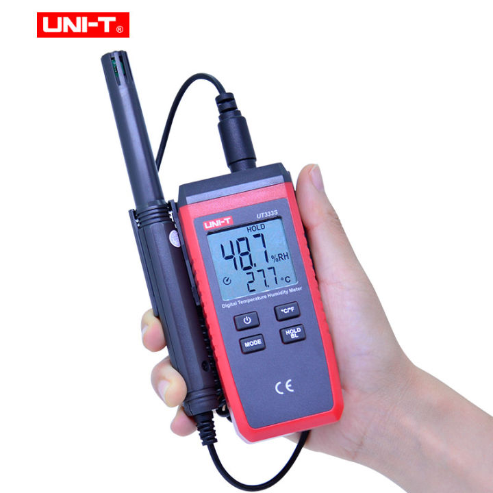 UNI-T UT333S Mini Temperature Humidity Meter Outdoor Hygrometer ...