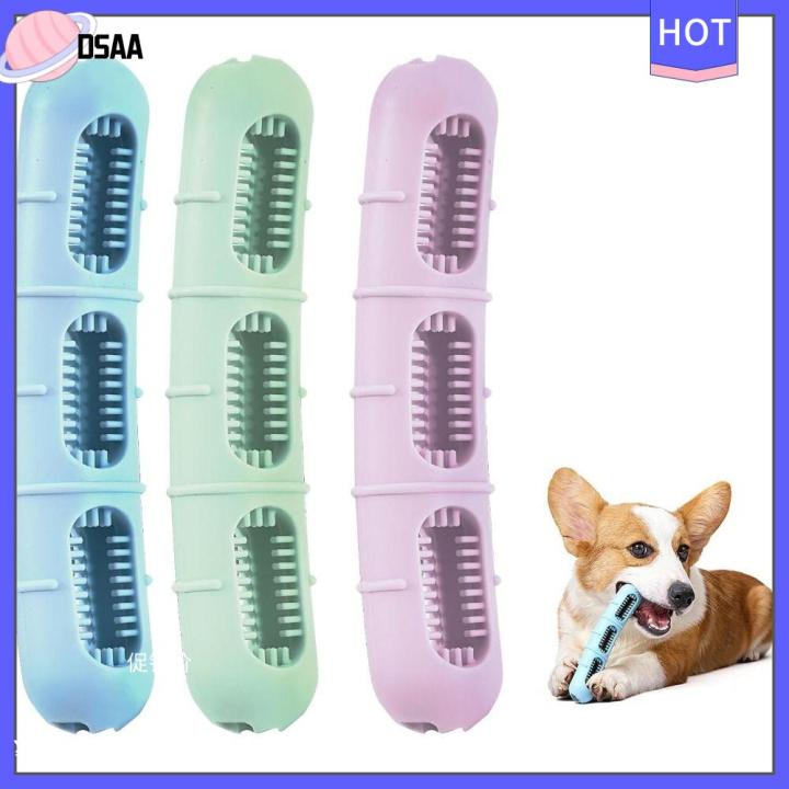 DSAA พร้อมขนแปรง ของเล่นเคี้ยวสำหรับสุนัข Bite and Brush นำกลับมาใช้ ...