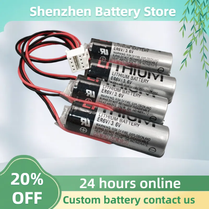Genuine Original YASKAWA Yaskawa HW0470360-A Motoman Robot Battery Toshiba ER6V 3.6V Industrial ...