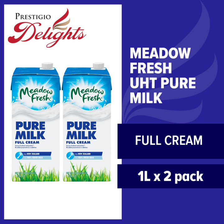 Meadow Fresh UHT Full Cream Milk 1L - Bundle of 2 | Lazada Singapore