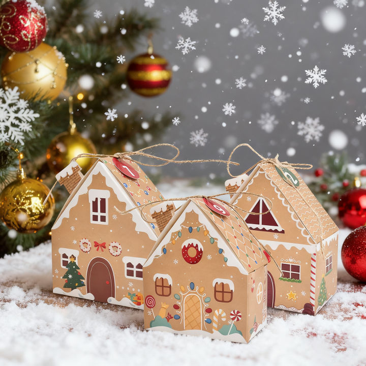 Laputa Cabin-shaped Gift Boxes Magical Christmas Moments Packaging ...