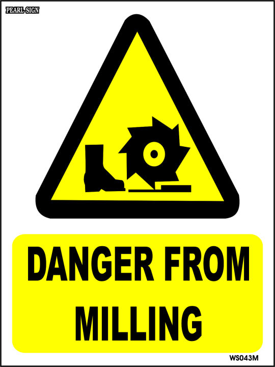 DOSH/JKKP STANDARD WARNING SIGN 100 X 300MM, 300X400MM, 400X600MM ...