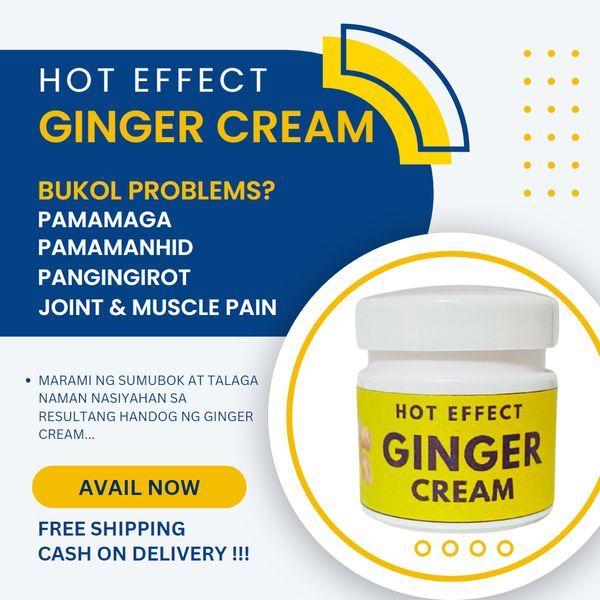 Original Ginger Cream lipoma Bukol skin care original organic | Lazada PH