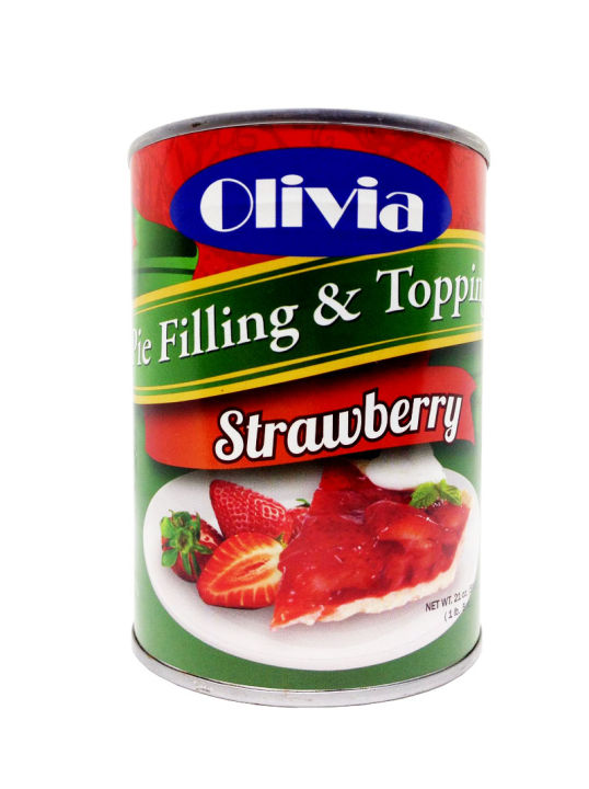 Olivia Strawberry Pie Filling & Topping 21oz {Made in USA} | Lazada PH