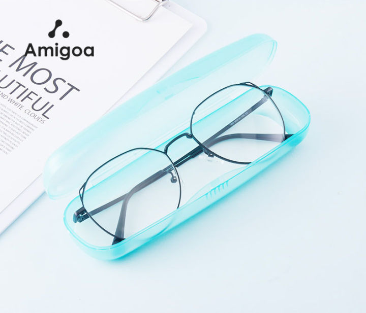 AMIGOA Hardcase Hitam Kotak Plastik Persegi Panjang COD COD | Lazada ...