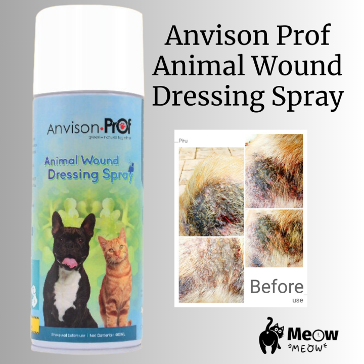 Anvison Animal Wound Dressing Spray 400ML | Lazada