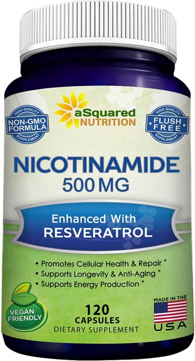 aSquared Nutrition Enhanced with Resveratrol for Cellular Health ...
