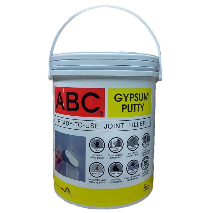 ABC Gypsum Putty Joint Filler - 5kg | Lazada PH