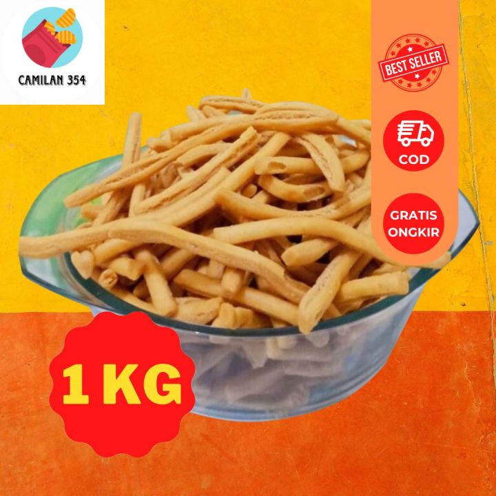 KILOAN - Stik Bawang Original - 1KG / Garlic Stick Gurih 1000GRAM ...