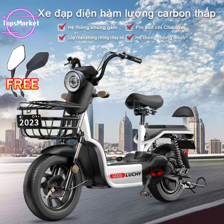 Xe đạp điện chính hãng Pin ChaoWei 48V12AH Pin có thể tháo rời Hệ thống ...