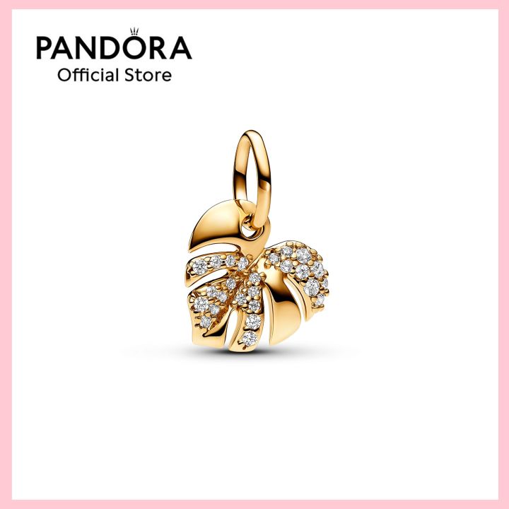 Pandora Sparkling Monstera Leaf Dangle Charm | Lazada Singapore