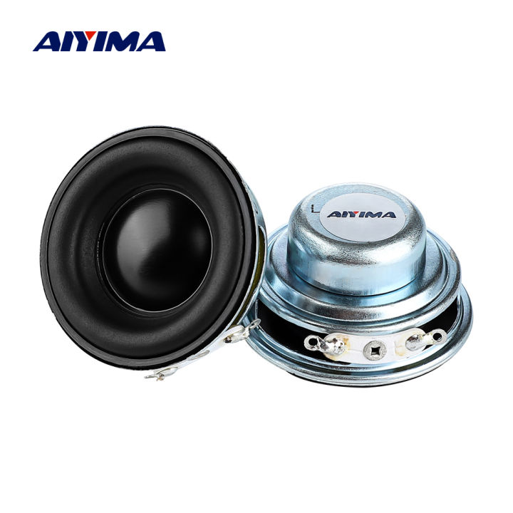 AIYIMA 2Pcs 1 inch 40mm 4 Ohm 5W Mini Audio Portable Speakers 16 Core Full Range Speaker | Lazada PH