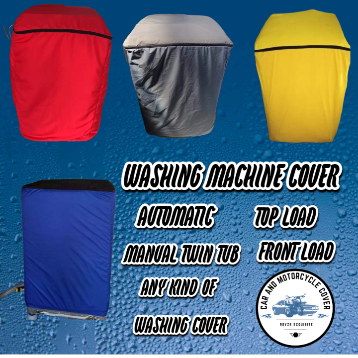 WASHING MACHINE COVER FOR AUTOMATIC TOP LOAD / FRONT LOAD / MANUAL TWIN ...
