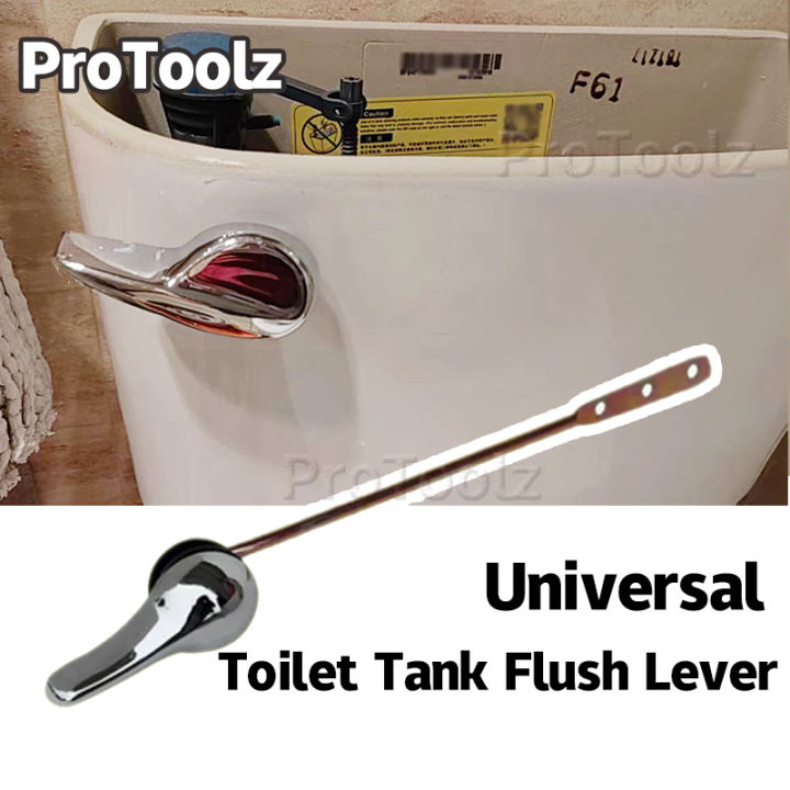 【Local Seller】20CM Universal Toilet Tank Flush Lever Chrome Toilet ...
