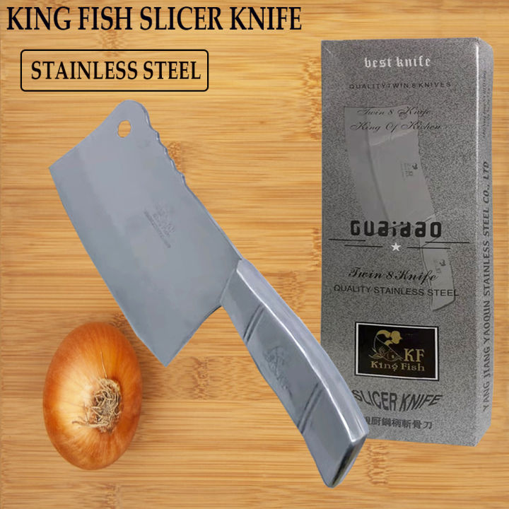 RJ SHOPLINE High Quality Big 28cm Stainless Steel Best King Fish Twin 8 ...