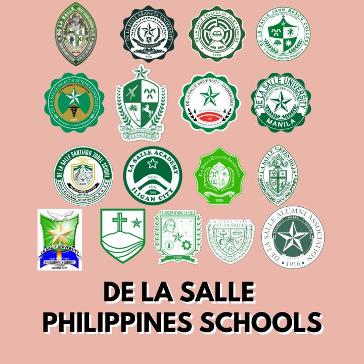 DE LA SALLE PHILIPPINES SCHOOLS Sticker Logo | University Logo Sticker ...