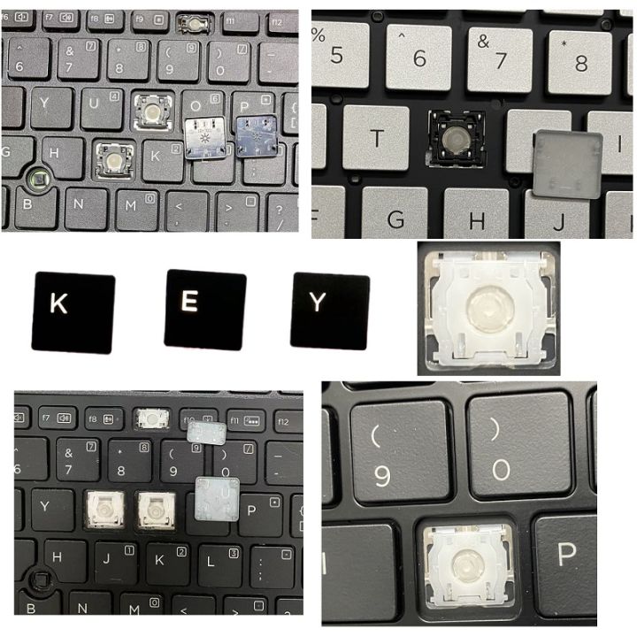 Keycaps Keys Scissor Clip Hinge For HP Zbook 15 17 840 G1 G2 G3 240 250 ...