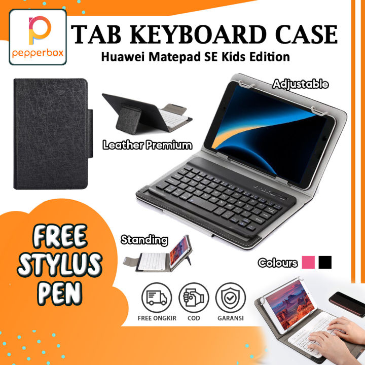 Huawei Matepad SE 10.4 Inch - Kids Edition Keyboard + Case Leather ...