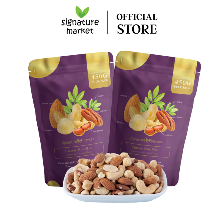 Signature Market 2x Classic Nut Mix 450g (Bulk Pack) | Lazada