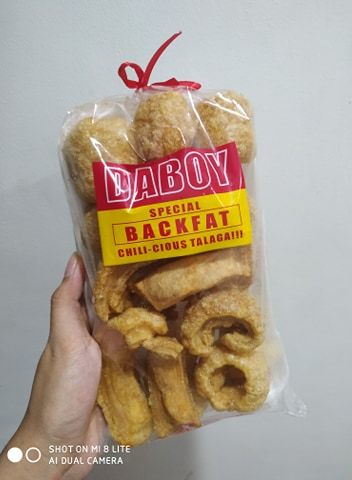 Daboy's Chicharon Special Backfat (Spicy) | Lazada PH