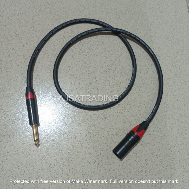 1-2-3-4- 5 meters Male XLR To Mono PL Broadway Microphone Cord HEAVY ...