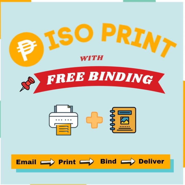 [PISO PRINT] Piso Print Short Long A4 /Document Printing / Workbook ...