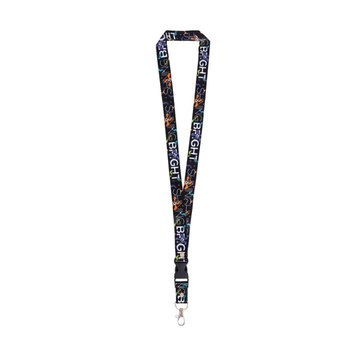 Shining Bright Funney Lanyard - Black | Lazada Indonesia