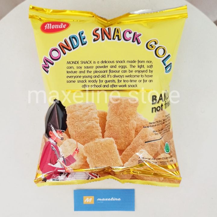 Monde Serena Snack Gold 30 gr | Lazada Indonesia