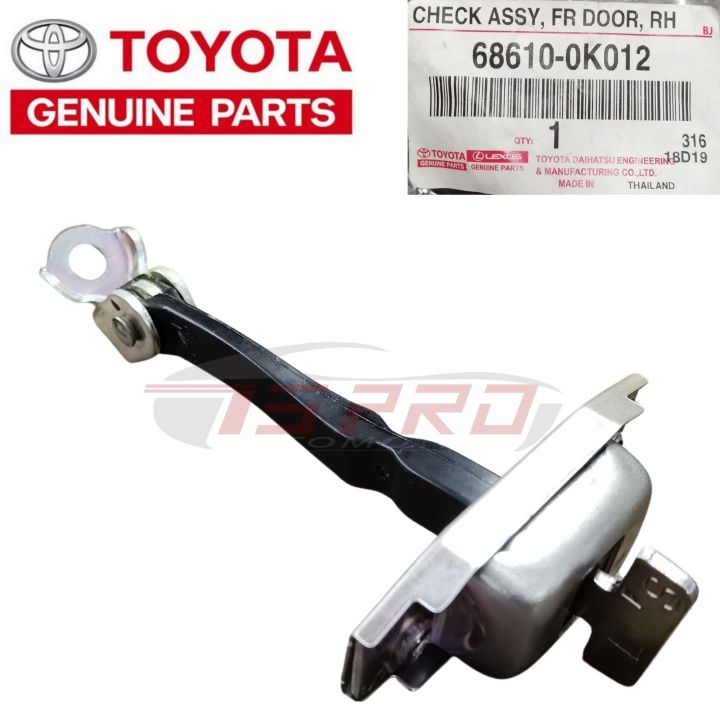 Toyota Genuine Door Check Front Right (Driver Side) 68610-0K012 ...