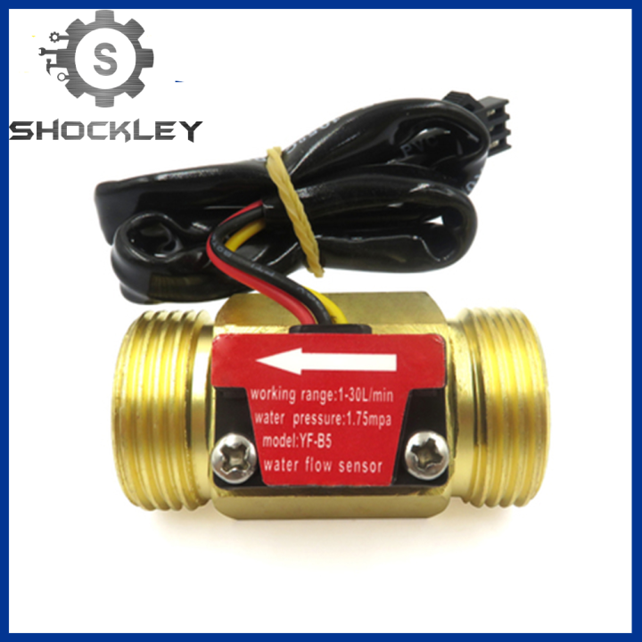 Shockley Yf-b5 DN20 Flow Meter 6 Branch Copper Water Flow Sensor Turbine Flowmeter Flow Sensor ...