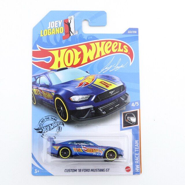 2021 127 Custom 18 Ford Mustang Gt Hot Wheels Mini Alloy Coupe 1 64